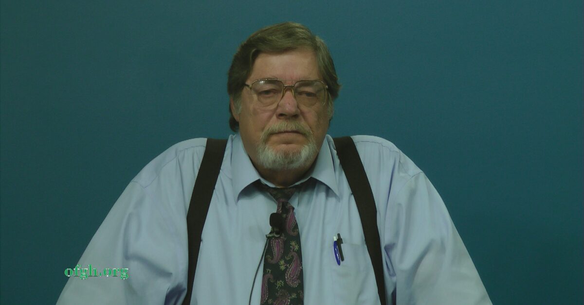 Old Way – Eld Dennis Ellis – 1809 – Old Fashion Gospel Hour
